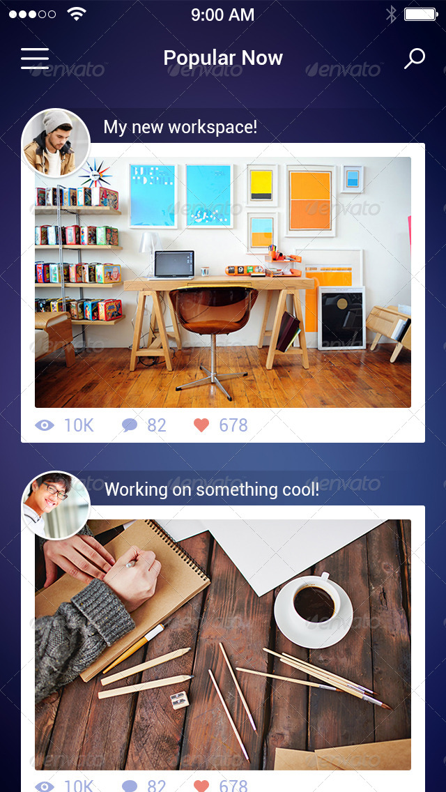 Flat UI Kit, Web Elements | GraphicRiver